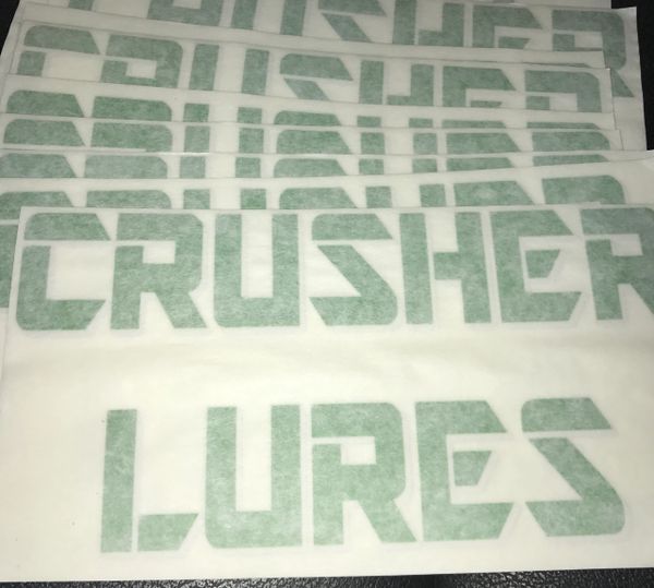 Logo Sticker – Crusher Lures